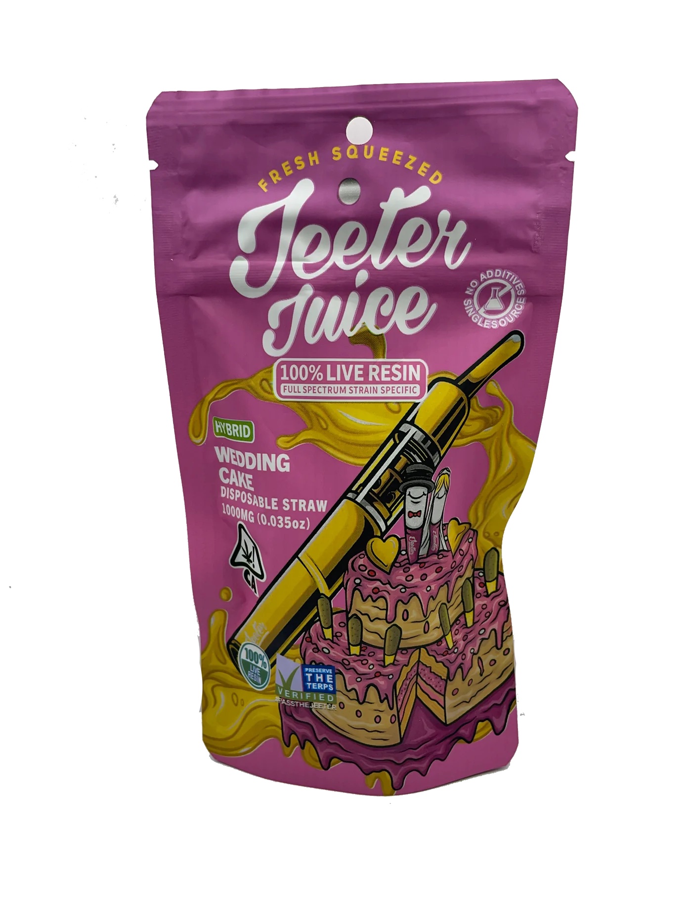 Jeeter Juice Wedding Cake 1000mg Disposable – MJ's Delivery