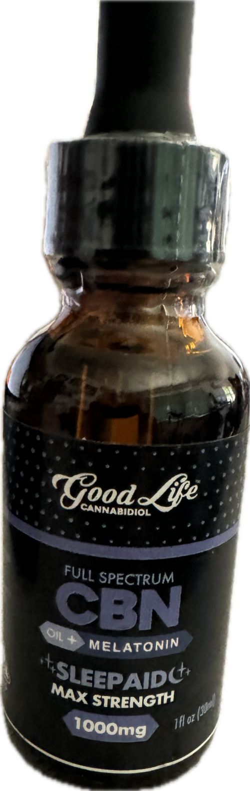 GoodLife CBN Oil with Melatonin 1000mg - MJ's Delivery